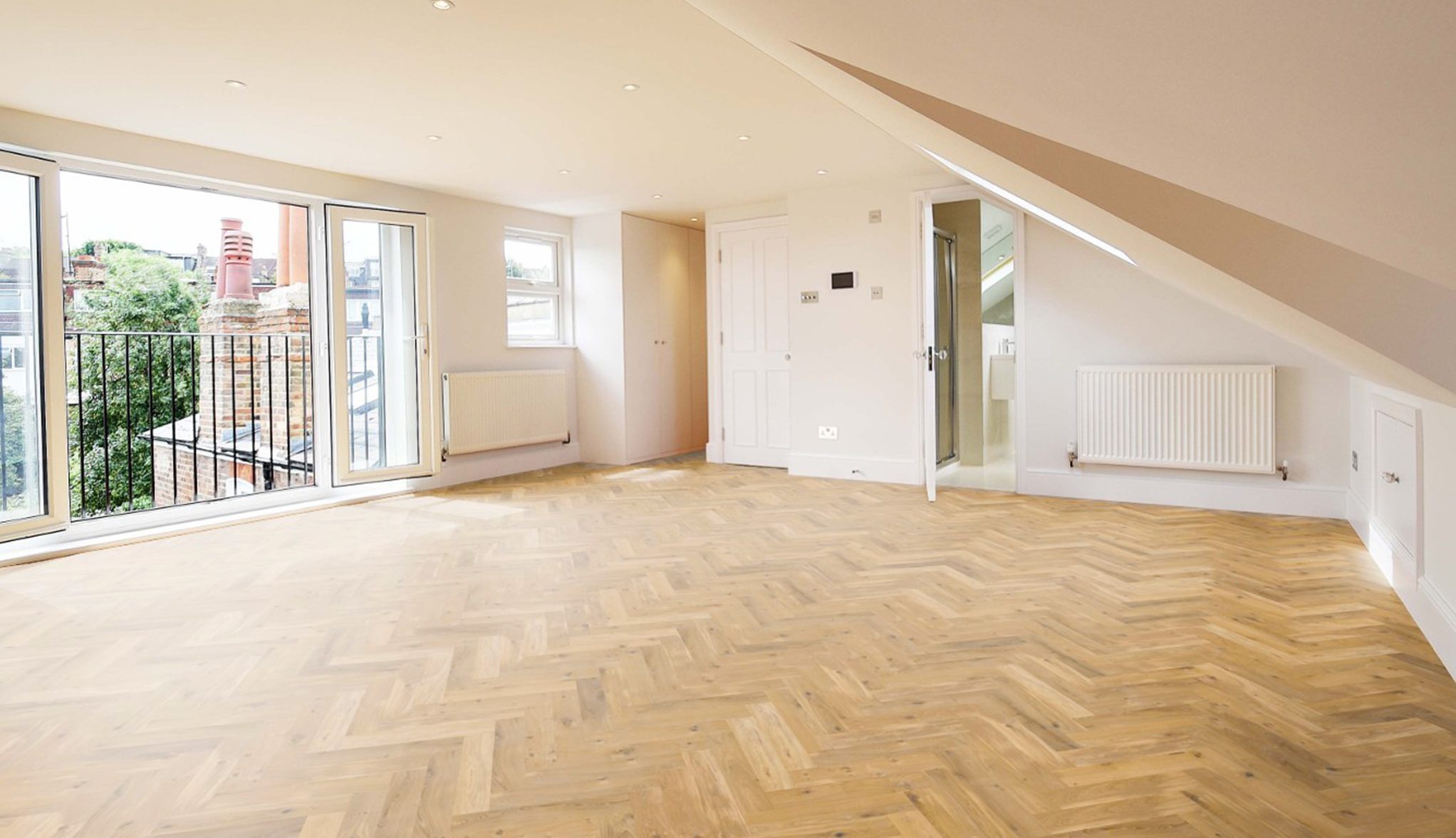 Herringbone, Oak Blocks, 100x600mm, Unfinished, Rustic Grade - ESB Flooring
