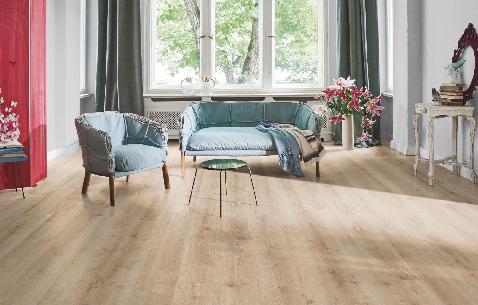 Resilient Floor Coverings, 235x2200mm, Oak Pure Light, Build in Cork ...