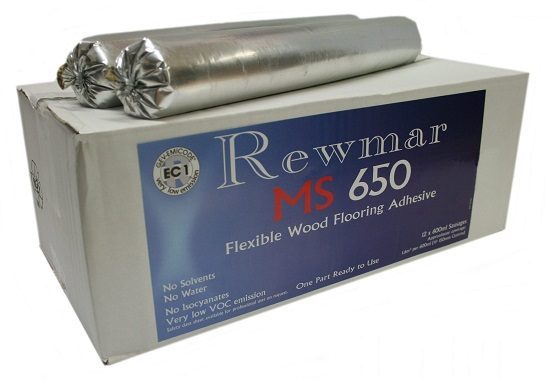 Rewmar Adhesive MS650 1Kg (600ml - Sausages) - ESB Flooring