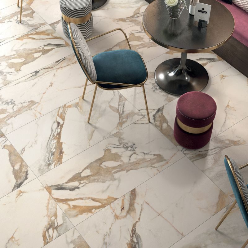Porcelain Tile 60x60 Epoque Ivory - ESB Flooring