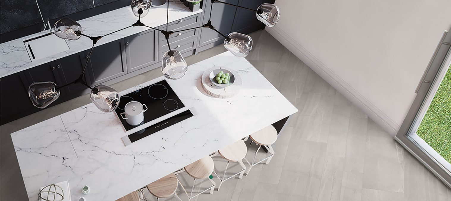 Outdoor Porcelain Tiles, 60x60, Stonetech Polar - ESB Flooring